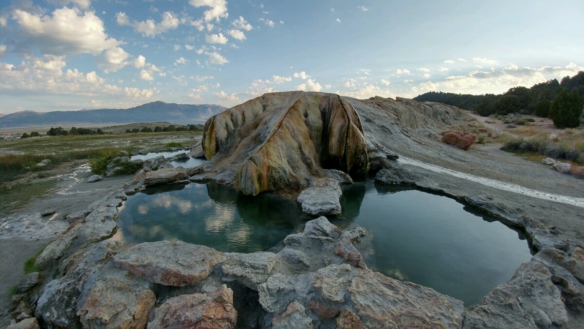 Travertine Hot Springs - Scout's Joy