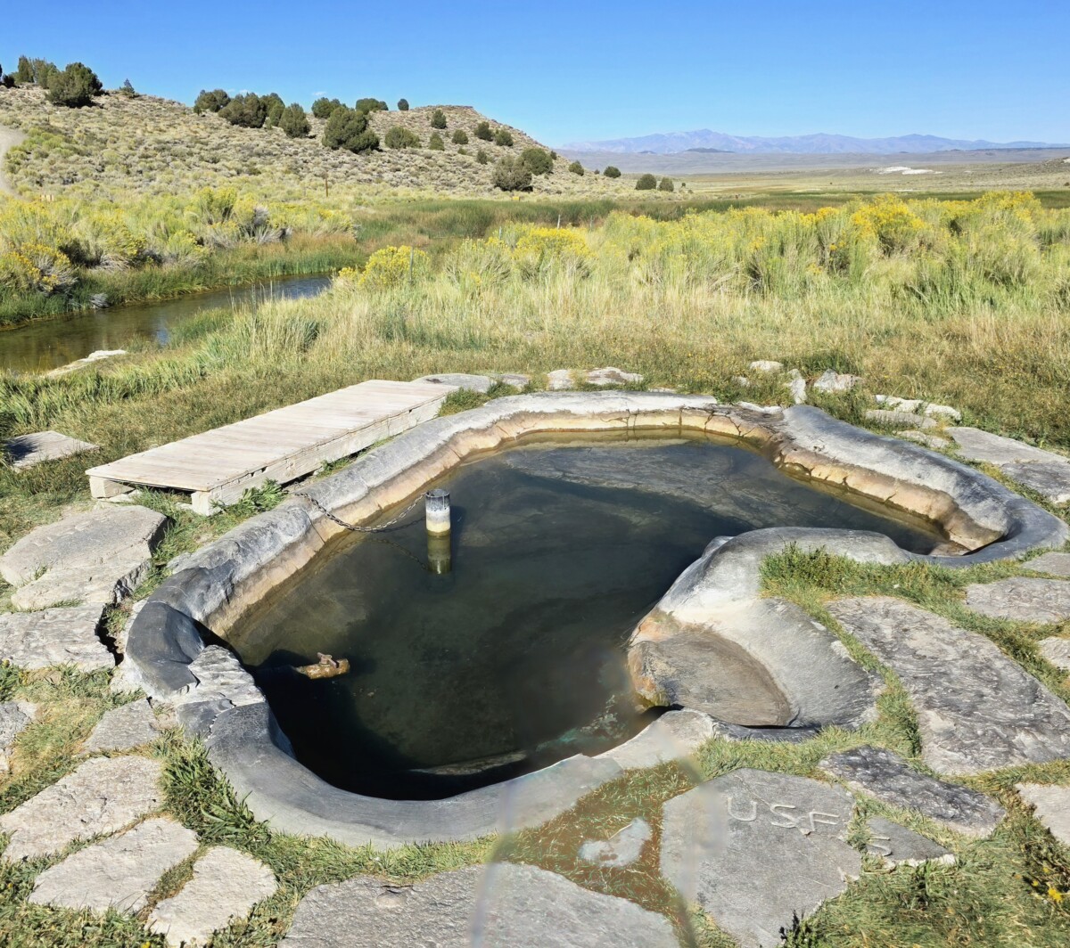 Siphon Hot Spring - Scout's Joy